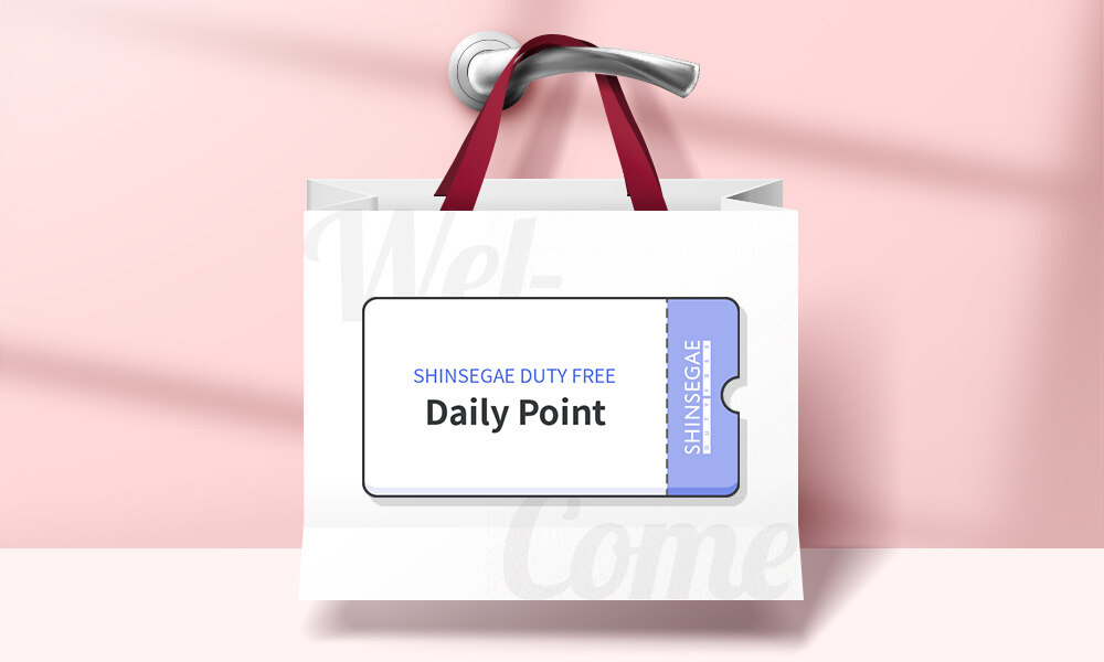 Get Daily Points 3M KRW | Shinsegae Duty Free
