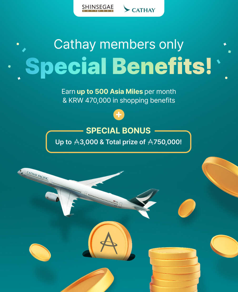 Cathay member Benefits | Shinsegae Duty Free