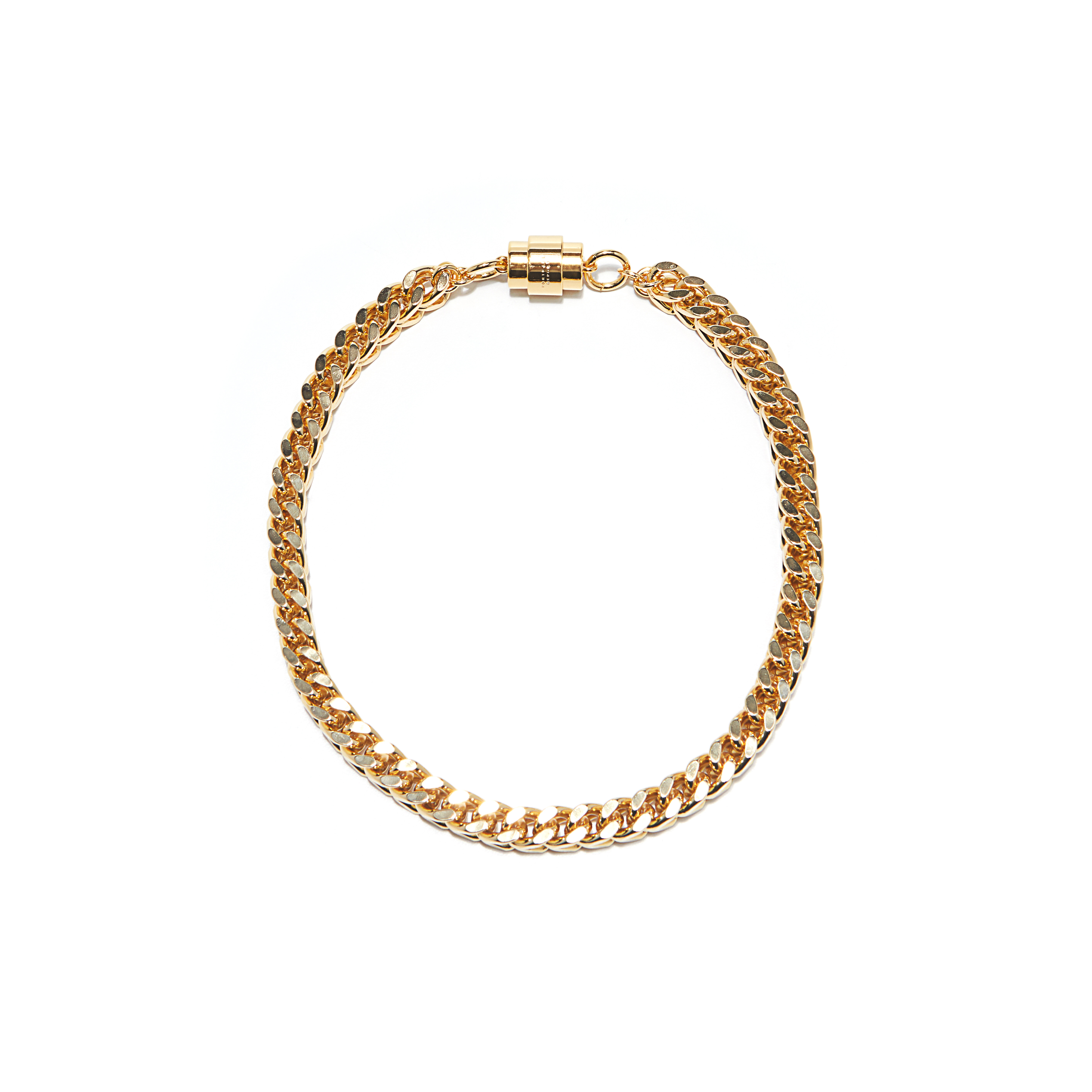 Gold Cube Chain Necklace - 포트레이트리포트 - 시계/주얼리 | 신세계면세점