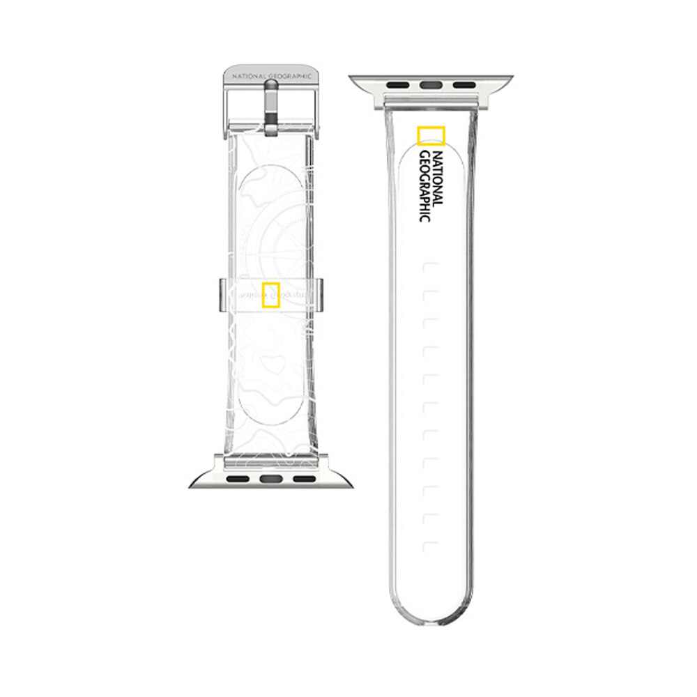 Apple Watch Transparent Strap_22 mm 42/44/45/49 (Topo White) 智能手表带 ...
