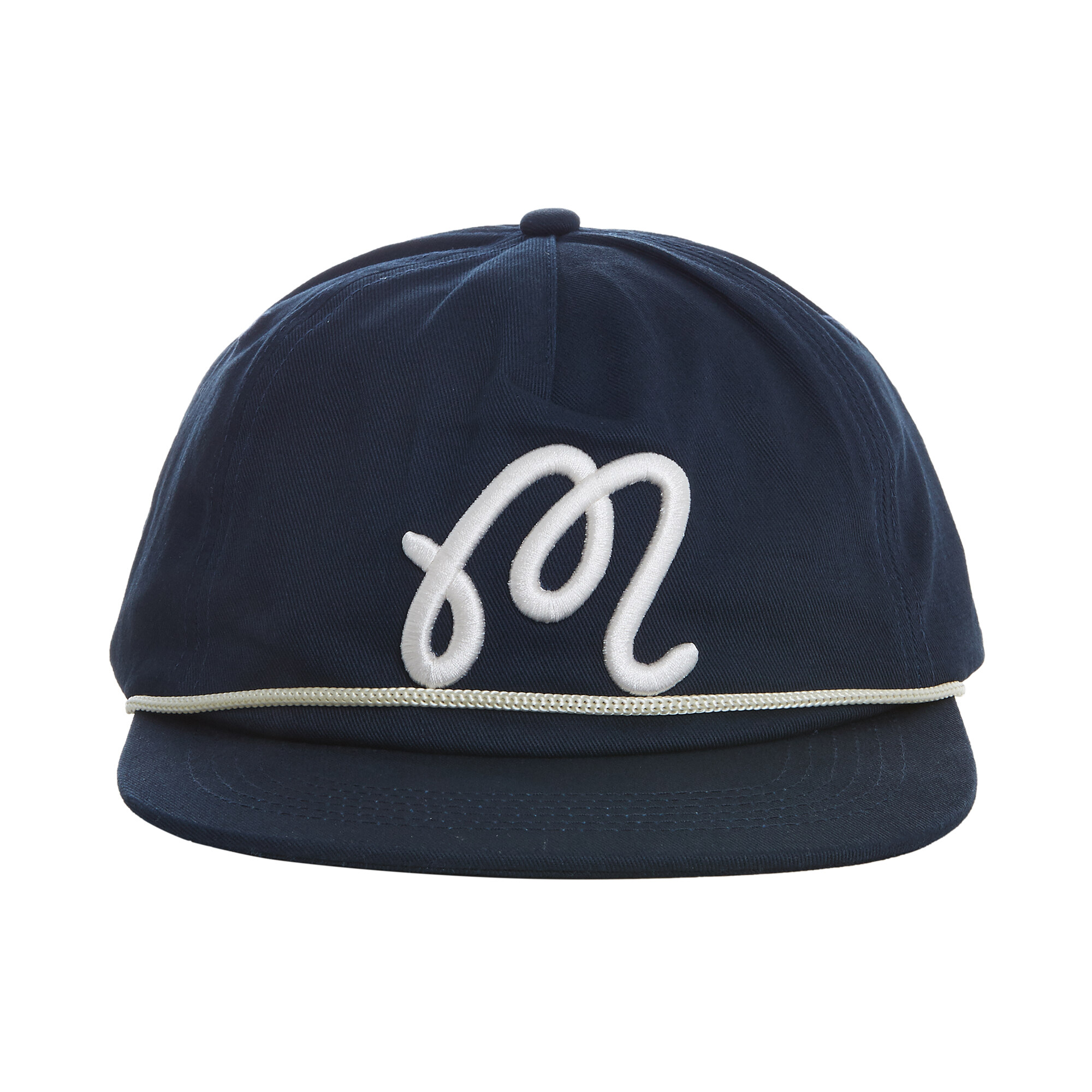 [MALBON] M SCRIPT ROPE CAP NAVY - BOUTIQUE S - 패션 | 신세계면세점