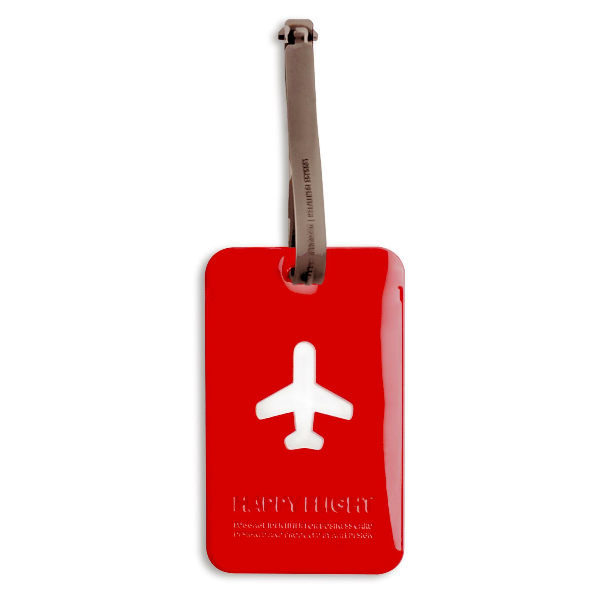 CF038RD HF SQUARE LUGGAGE TAG-Red - 알리프 - 패션 | 신세계면세점