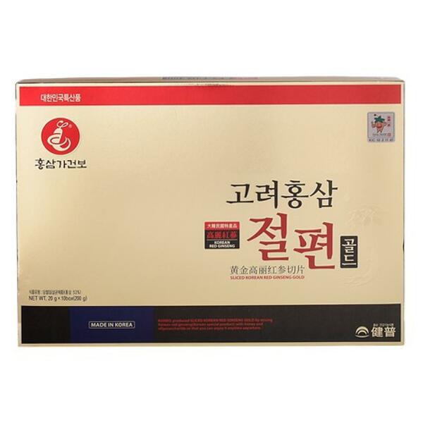 홍삼가 고려홍삼절편골드200g(20g*10) - 홍삼가 건보 - 식품 | 신세계면세점